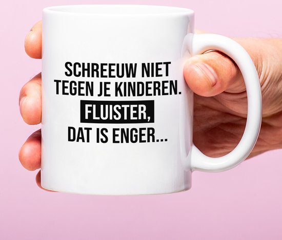 Ditverzinjeniet.nl Mok Schreeuw Niet Tegen Je Kinderen | bol