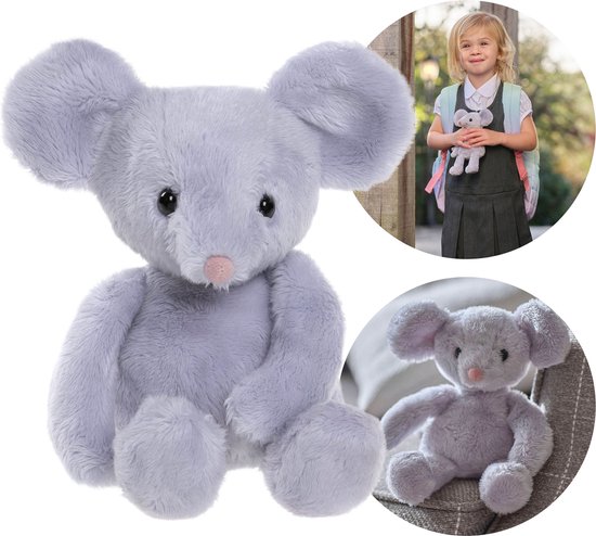 Charlie Bears Mascotte, Pip muis, uit de Bear&Me serie, een unieke ...