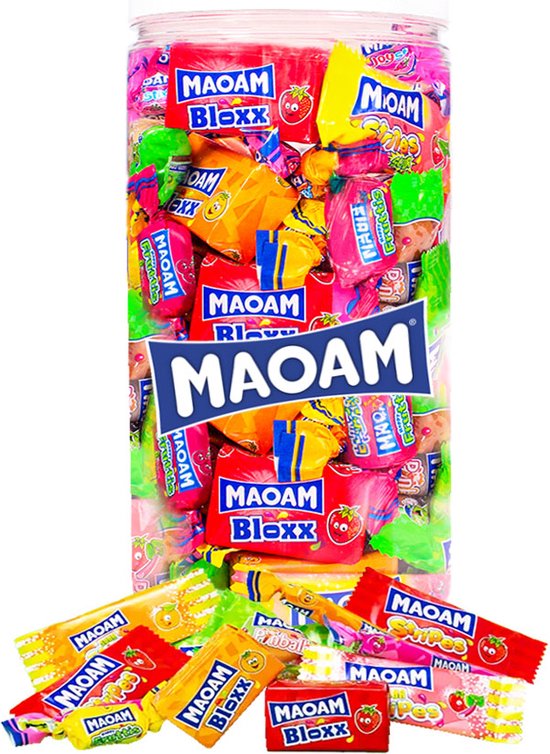 MAOAM MaoMixx snoep - Strooigoed - 6 soorten snoep - 650g | bol