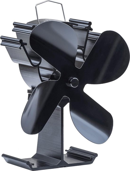 Top Warmte Aangedreven Houtkachel Brandventilator - Log Brander met ...