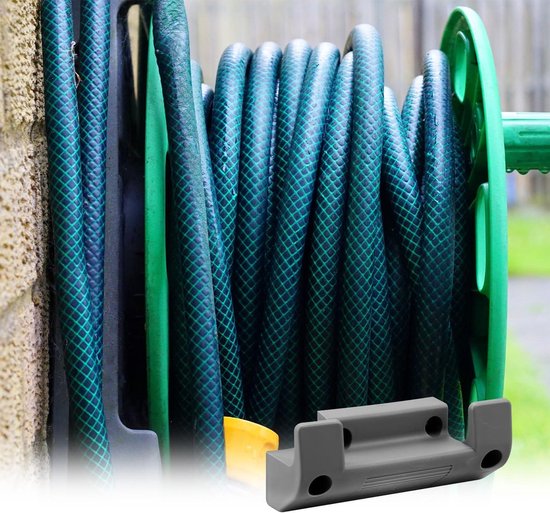 Tuinslang pijp opknoping houder - Set van 2 - PVC kunststof slang ...