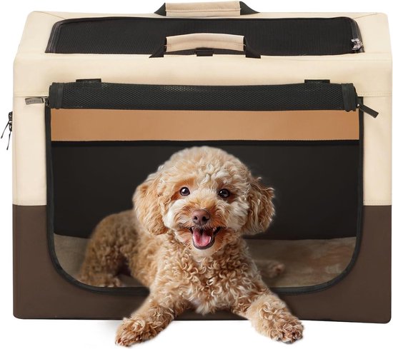 Hondenbench Draagbare zachte bench voor kleine honden - Hondenkrat | bol