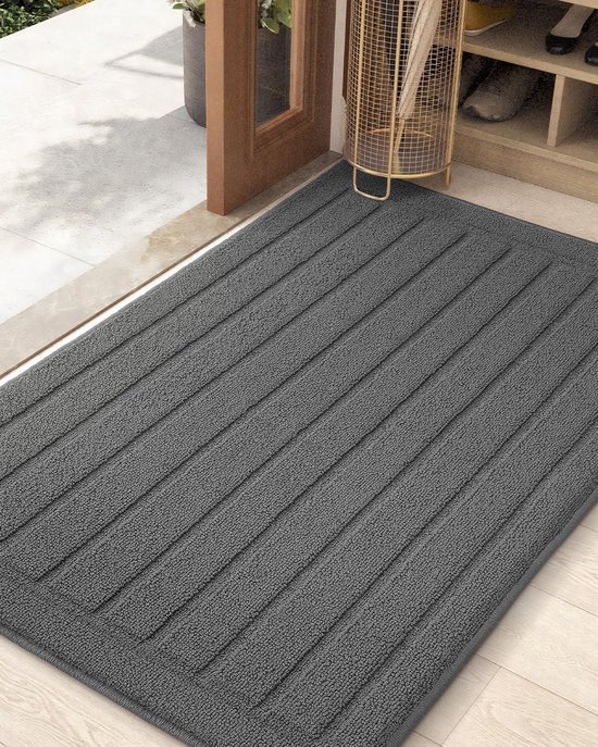 Deurmatten Binnen 50 x 80 cm Vuilvanger - Antislip Wasbaar Duurzame ...