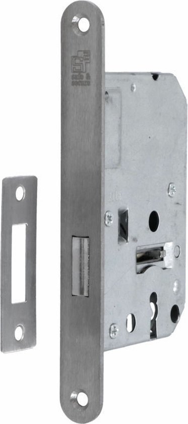 Insteekslot - RVS geborsteld - RVS - S2 - S2 - kastslot BB RVS | bol