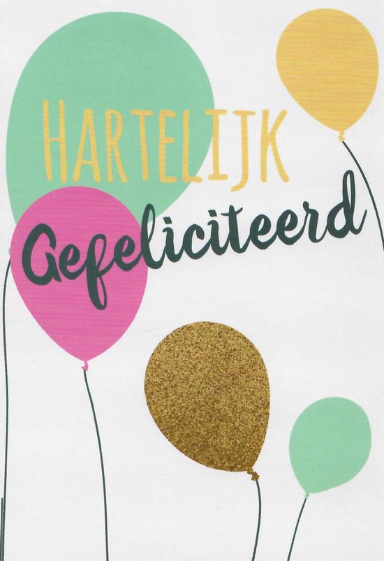 Wenskaart | 10 stuks | Wenskaart | 10 stuks | Hartelijk gefeliciteerd | bol Wenskaart | 10 stuks | Wenskaart | 10 stuks | Hartelijk gefeliciteerd | bol
