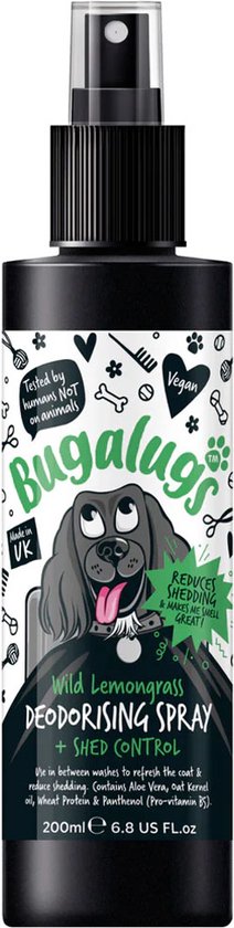 Bugalugs - Hondenparfum - Vachtverzorging hond - Dierproefvrij - Vegan ...