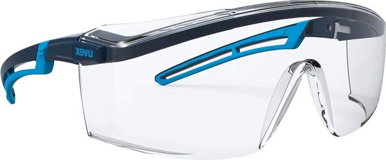 Veiligheidsbril Supravision Sapphire transparant-blauw met Astrospec 2. ...
