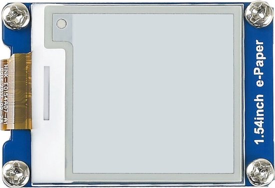 Waveshare 1.54 Inch E-Paper Display Module - Zwart-Wit E-Ink Scherm voor Raspberry Pi... | bol