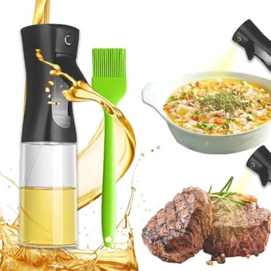 Oliesproeier, 300 ml, oliesproeier voor spijsolie | bol