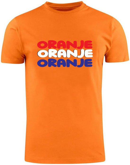 Oranje Oranje Oranje T-Shirt | Rood Wit Blauw | Nederlandse Vlag | NL ...