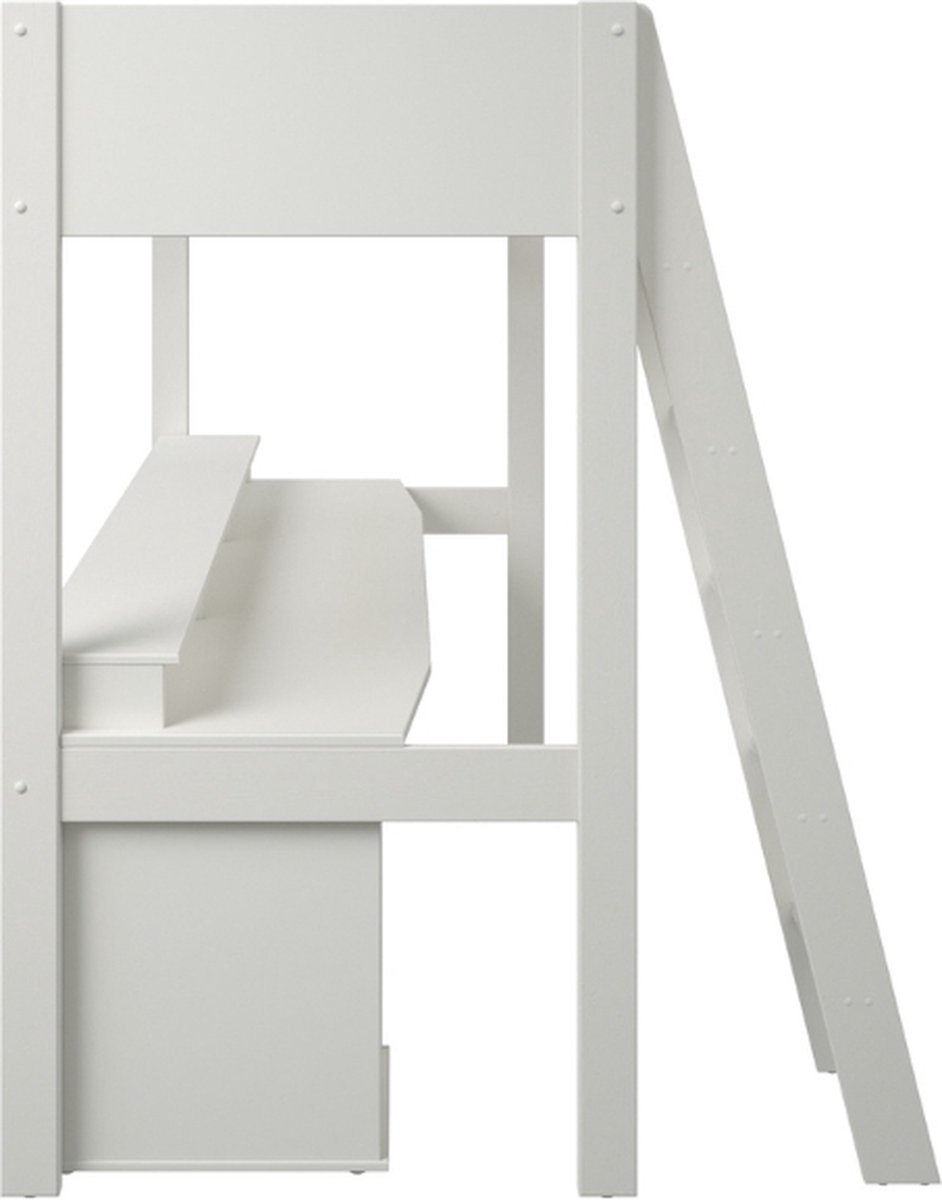 Robin Hoogslaper met Bureau en Ladekast - WitST41W-gaming | bol