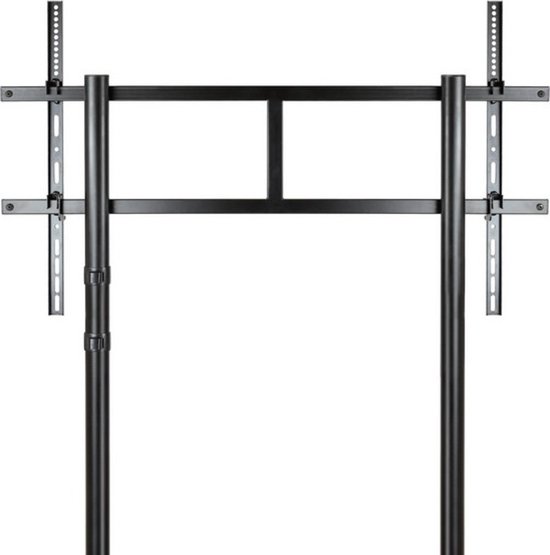 Vaste TV Support TooQ FS20200M-B 60" - 105" 100 Kg Zwart Wielen | bol