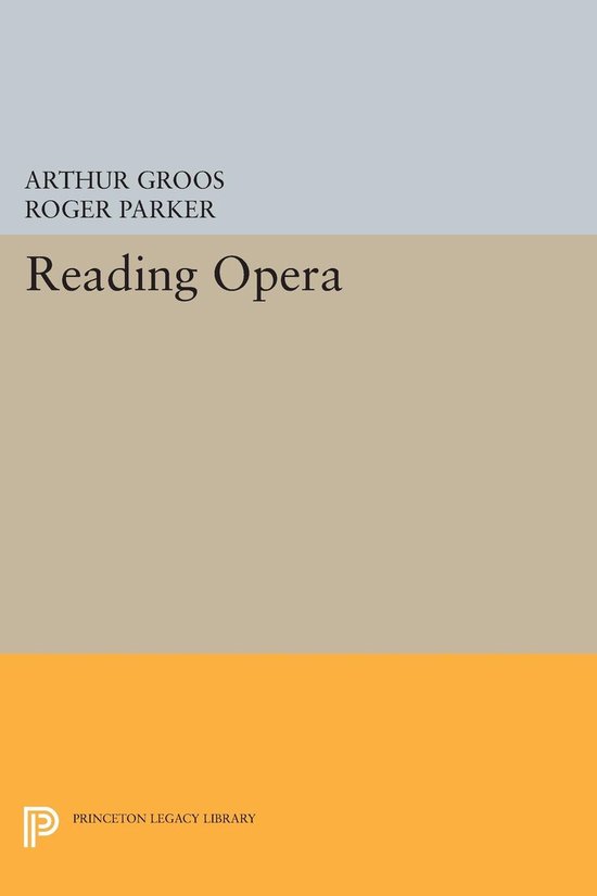 Reading Opera | 9780691602677 | Boeken | bol.com
