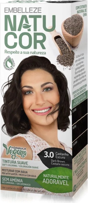 Permanent Colour Novex Naturcor Nº 3.0 (33 g) | bol