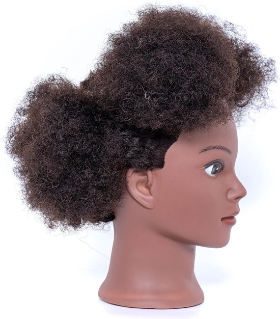 Mannequin Hoofd - Paspop Hoofd Met Haar - Pashoofd 2 In 1 - 100% ...