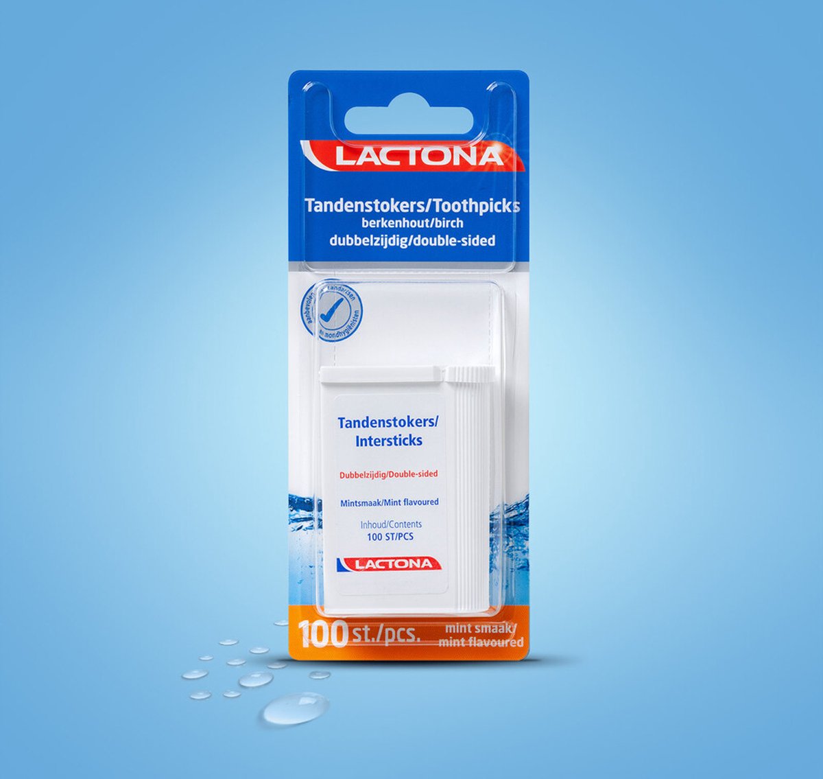 10x Lactona Intersticks Tandenstokers 100 stuks | bol