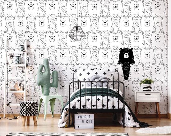 Fotobehang - Vlies Behang - Beren - Kunst - 416 x 290 cm | bol