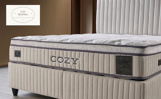 2 Persoons Opberg Boxspring Cozy 140x200 | bol