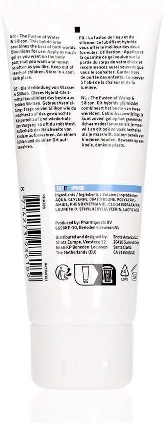 Hybrid Glijmiddel - 3.4 fl oz / 100 ml | bol