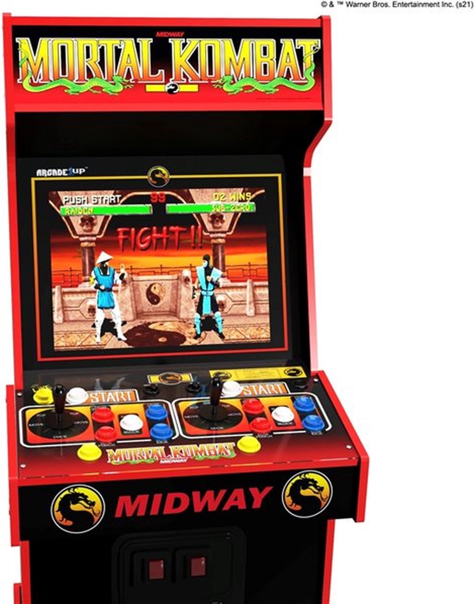 Arcade1Up - Mortal Kombat Midway Legacy 14-in-1 Arcade Machine | bol.com