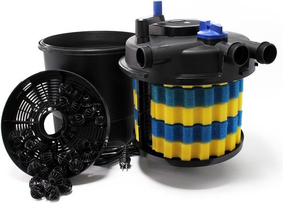 SunSun CPF-10000 Drukvijverfilter UVC 11W tot 12000 liter - MultiStrobe ...