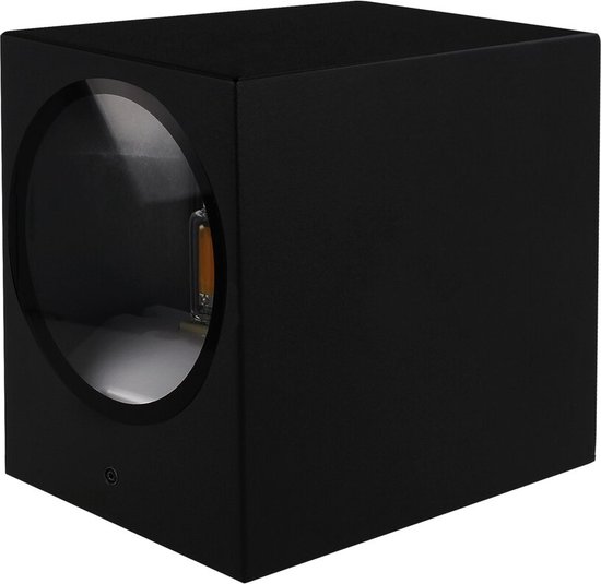 Wandlamp Kubbe 4 up and down zwart IP54 GU9 | bol