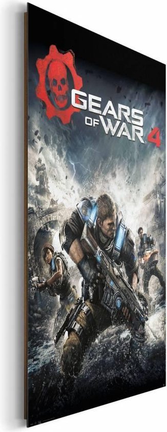REINDERS Gear of War 4 - game cover - Schilderij - 60x90cm | bol.com