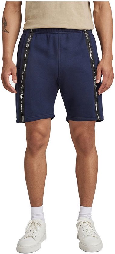 G-Star Tape Korte Joggingbroeken - Heren - Sartho Blue - XS | bol