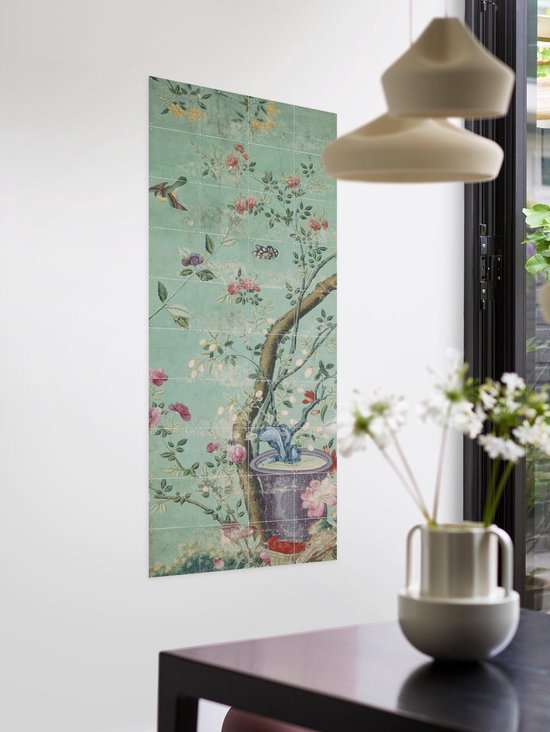 IXXI Panel of a Chinese Wallpaper - Wanddecoratie - Abstract - 80 x 120 ...