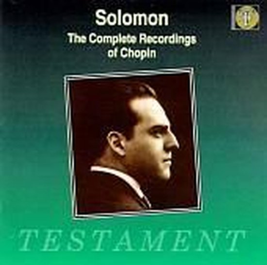 Solomon - The Complete Recordings of Chopin, Solomon Cutner | Muziek | bol