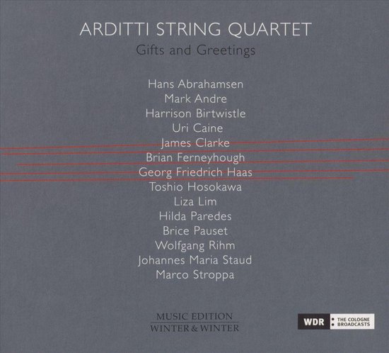 Arditti String Quartet: Gifts and Greetings, Arditti String Quartet ...