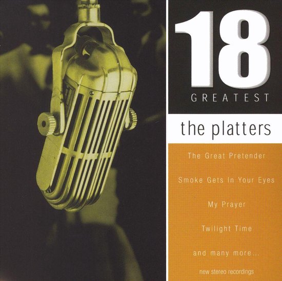 18 Greatest, The Platters | CD (album) | Muziek | bol