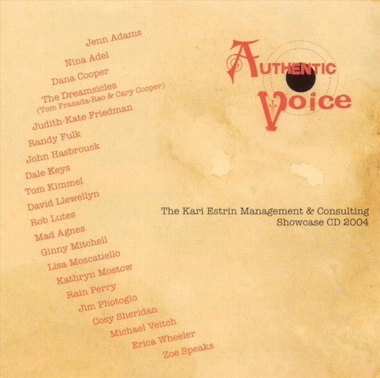 Authentic Voice: The Kari Estrin Management & Consulting Showcase 2004 ...