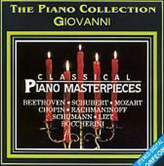Giovanni: Classical Piano Masterpieces, Giovanni | CD (album) | Muziek ...