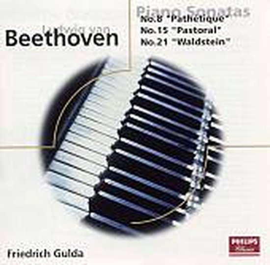 Beethoven: Piano Sonatas Nos 8. 15 & 21, Friedrich Gulda | Muziek | bol