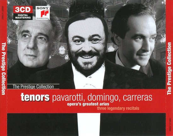 Opera's Greatest Arias: Three Legendary Recitals, Luciano Pavarotti ...