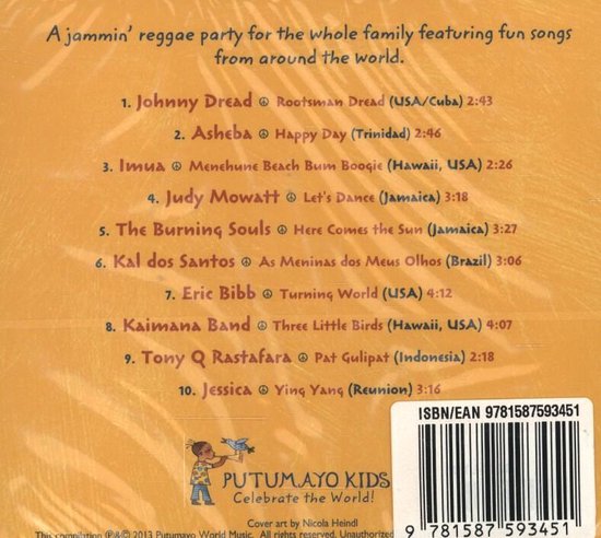PUTUMAYO KIDS PRESENTS: REGGAE PLAYGROUND | Muziek | bol