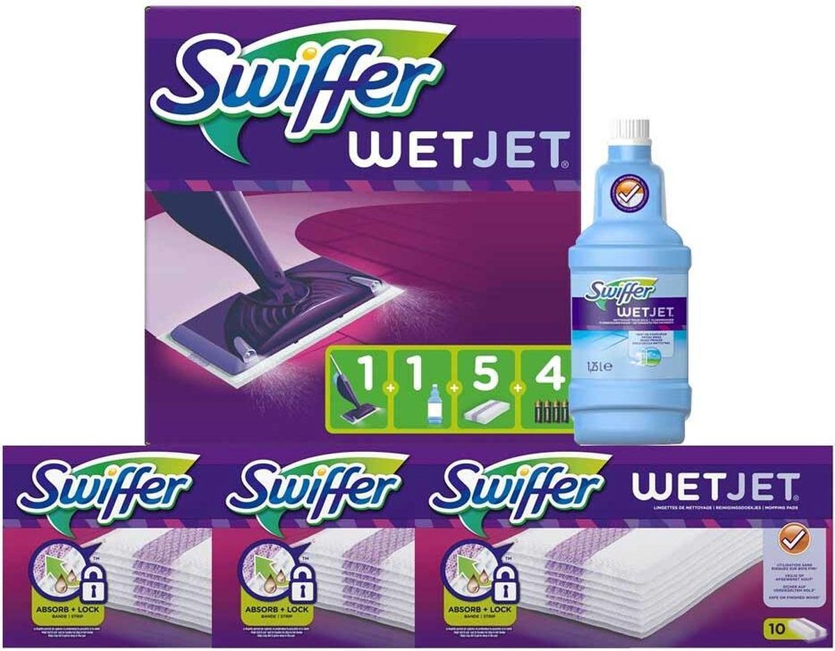 Swiffer WetJet Dweil Pakket | bol.com