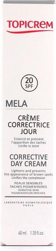 Topicrem - Mela Corrective Day Cream Spf 20 | bol.com