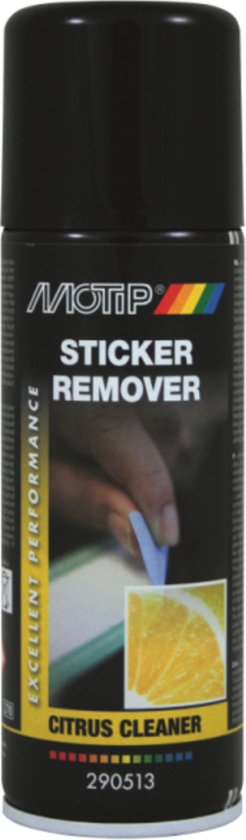 MoTip Citrus Reiniger & Sticker Verwijderaar spuitbus - 200ml | bol