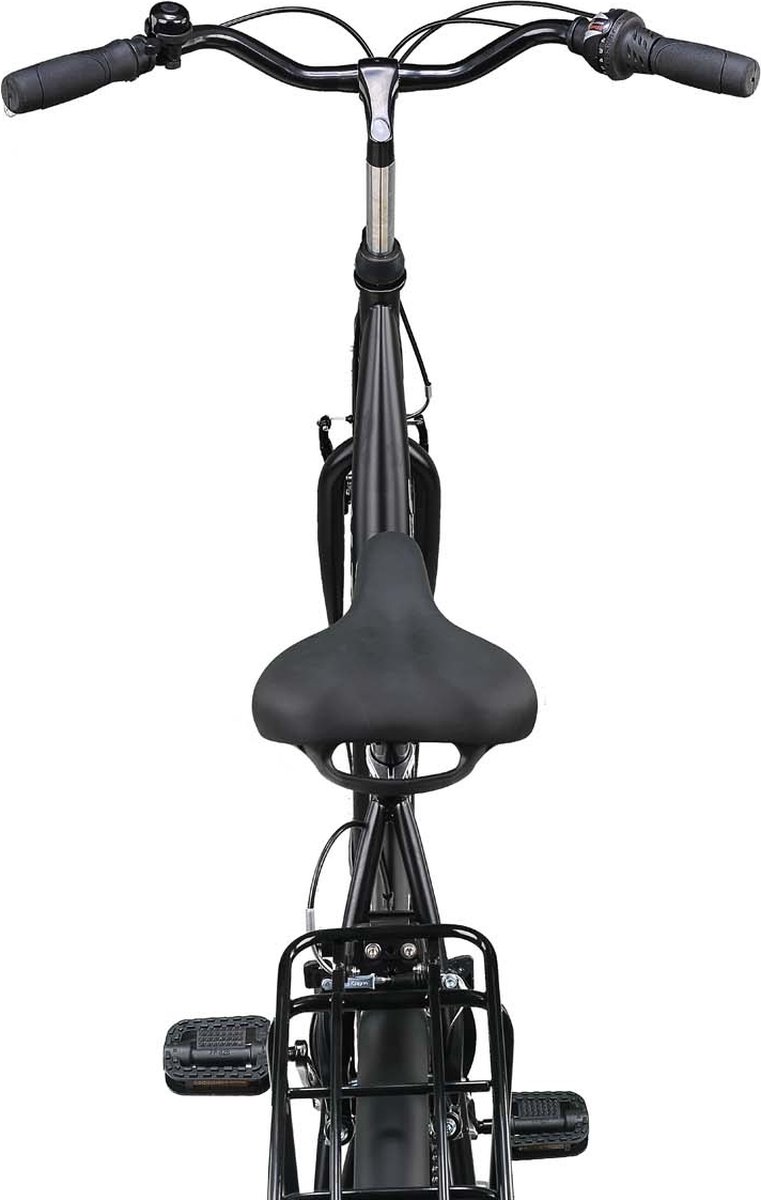 Altec Metro Damesfiets 28 inch 55cm Mat Zwart | bol.com