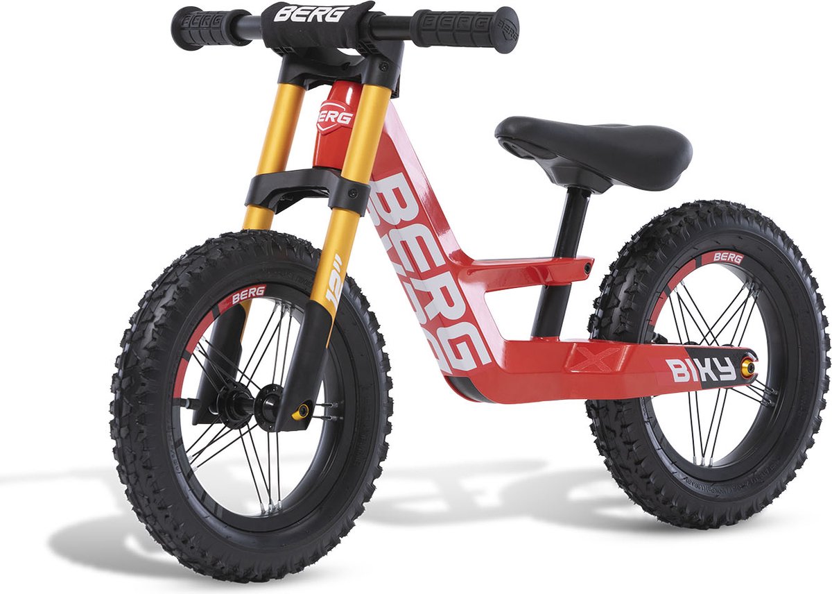 BERG Biky Cross Loopfiets - Rood - Lichtgewicht frame van magnesium - 2 ...