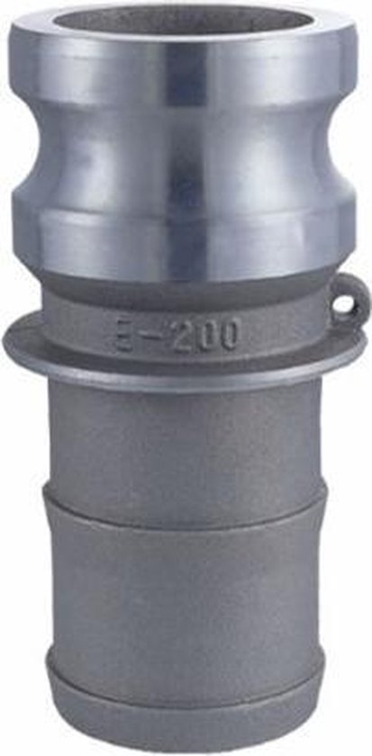 Camlock Mannelijk met Slangtule - Type E - Aluminum - Slangtule 19 mm ...