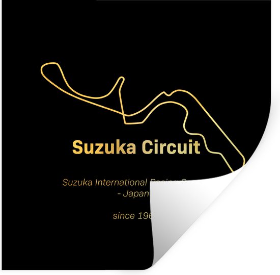 Muurstickers - Sticker Folie - Suzuka - F1 - Circuit - 30x30 cm ...