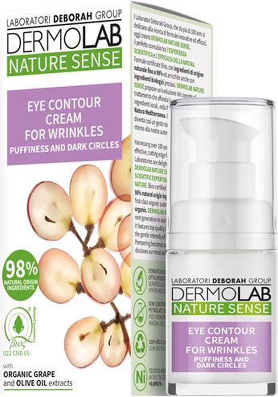 Dermolab Nature Sense Eye Contour eye cream/moisturizer Oogcrème ...