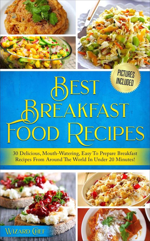 Best Breakfast Food Recipes (ebook), Wizard Chef | 1230005180387 ...