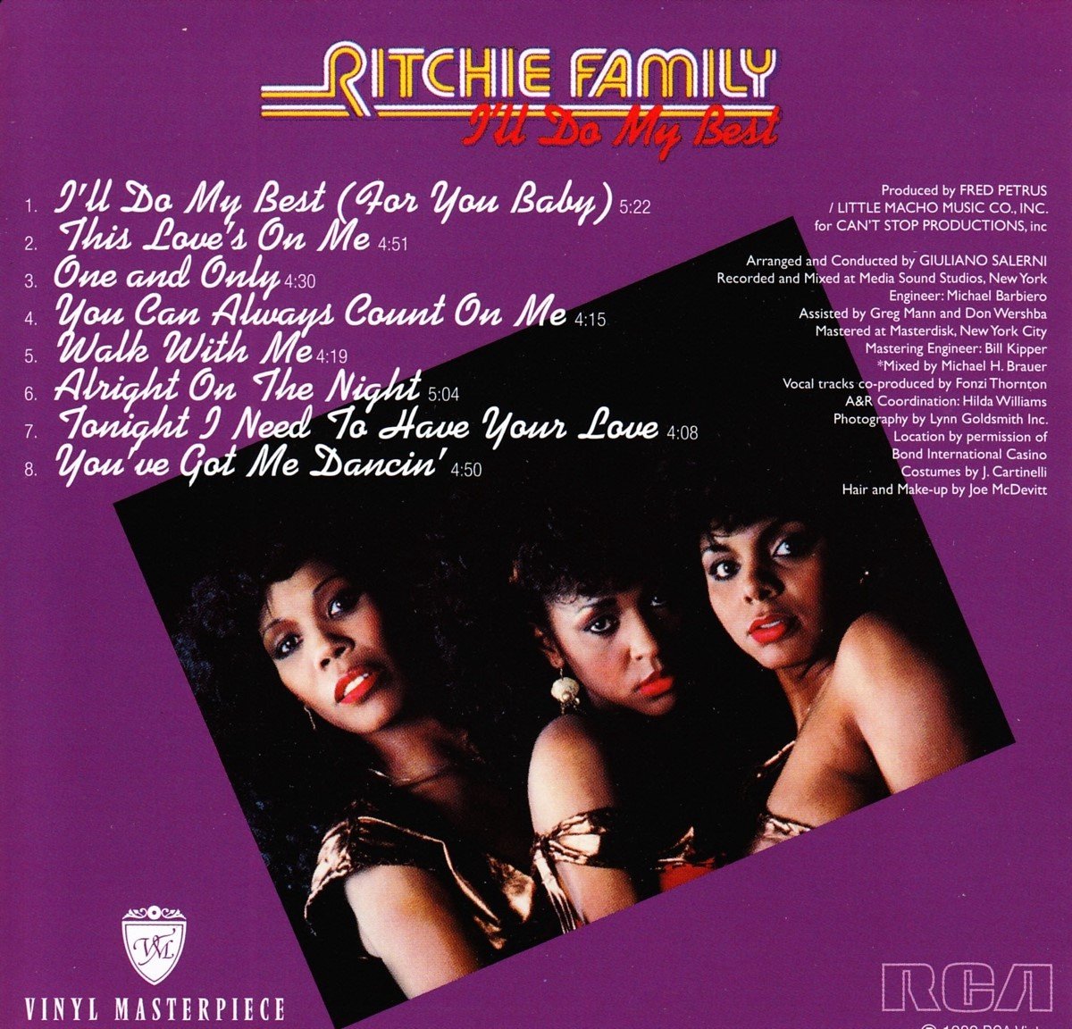 Ritchie Family - I'll Do My Best (CD) (Reissue), Ritchie Family | CD ...