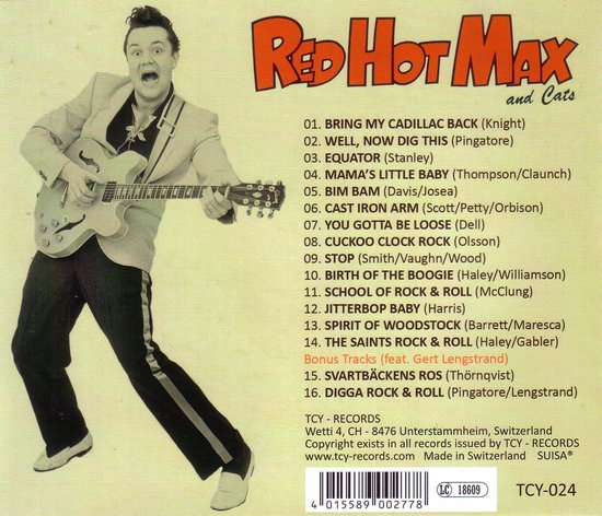 Red Hot Max & Cats - Cuckoo Clock Rock (CD), Red Hot Max & Cats | CD ...