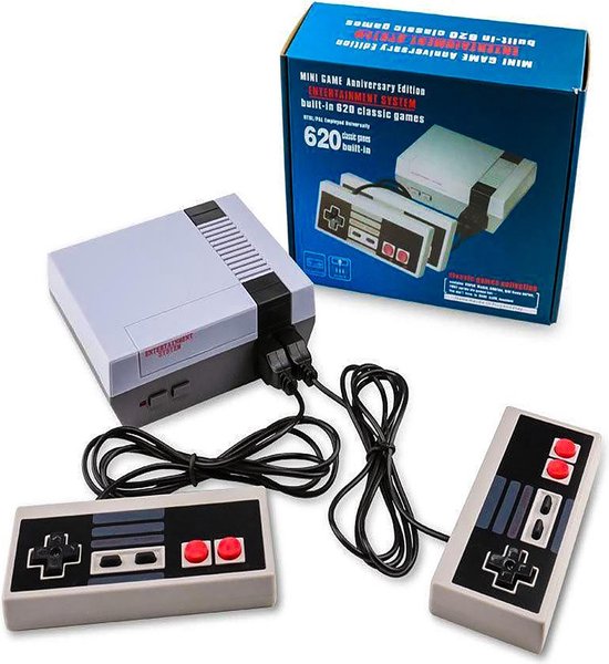 SPELCOMPUTER - GAMECONSOLE 8BIT - ALLE KLASSIEKE RETRO GAME CONSOLE ...