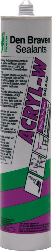 Zwaluw Acrylaatkit wit | bol